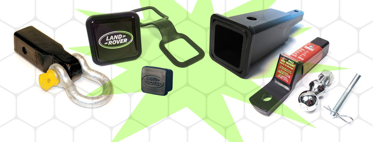 Land Rover Towing Accessories Including Trailer Wiring Kits