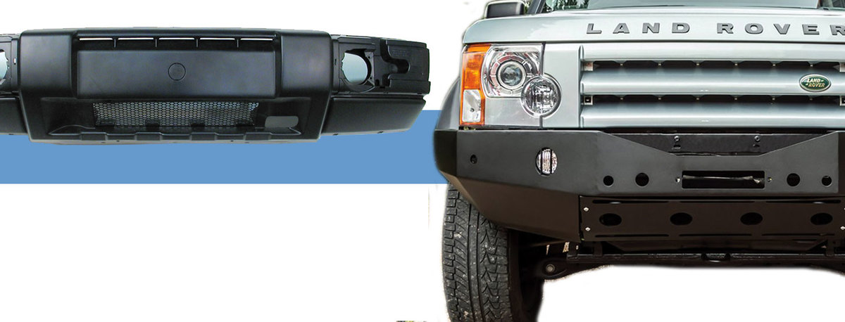 Replacement Bumpers (Including Heavy Duty Bumpers) For Land Rover