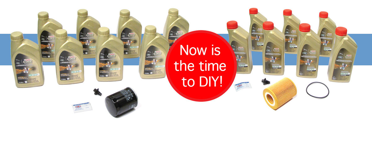 Complete Oil Change Kits For Land Rovers