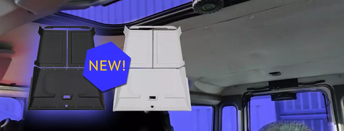 Defender Headliner Kits - Rigid Replacement for Saggy Defender Tops