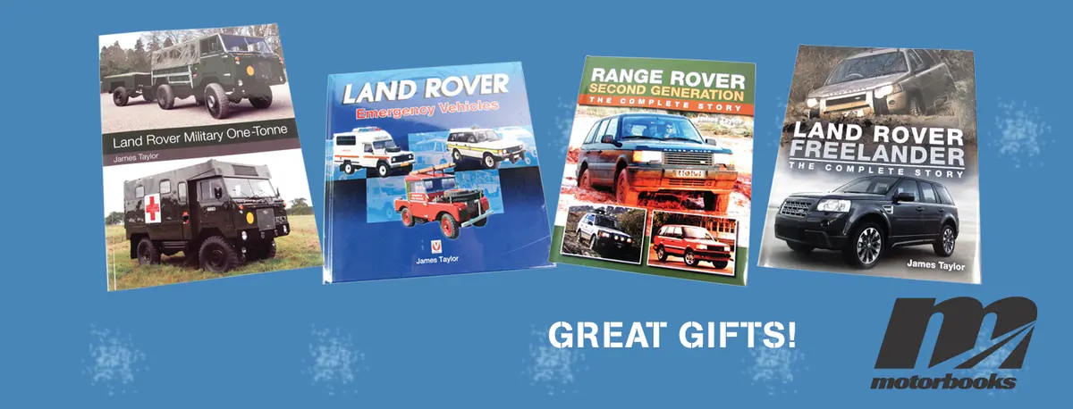 Land Rover Collection Of Books From Motorbooks