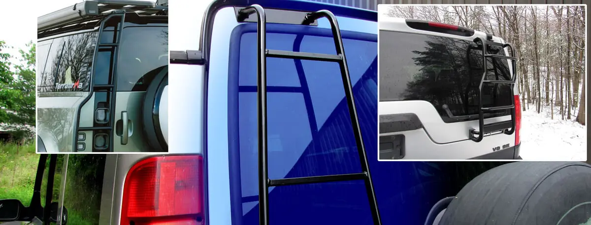 Rear Access Ladders for Land Rover