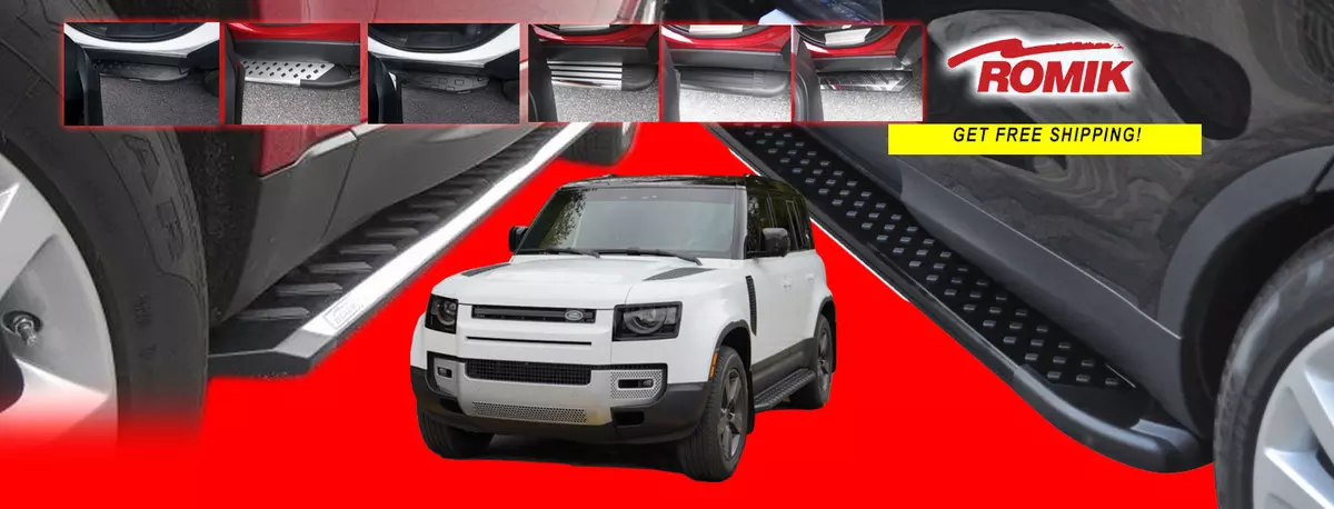 Running Board Side Steps By Romik