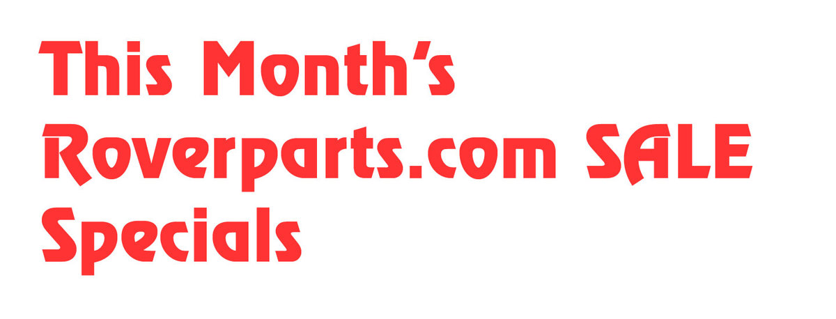 Land Rover Parts & Accessories On SALE At Atlantic British